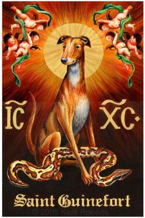 La leggenda di Guinefort - Il Levriero Santo - SOS Levrieri